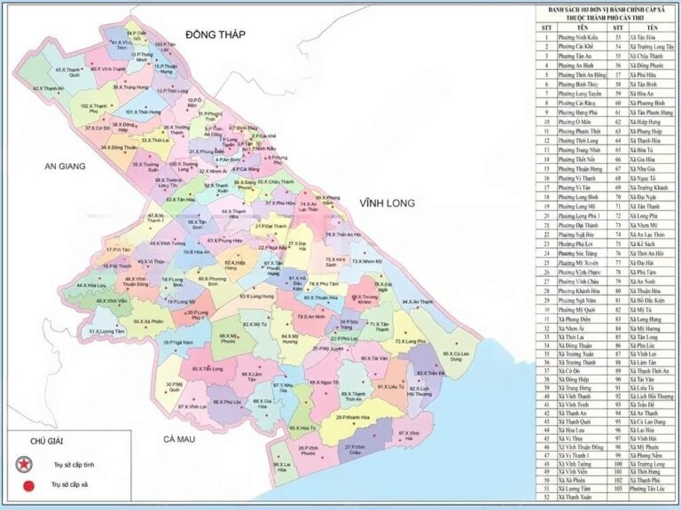 Bản đồ miền Tây sau khi sáp nhập tỉnh thành (áp dụng từ 07/2025 ...