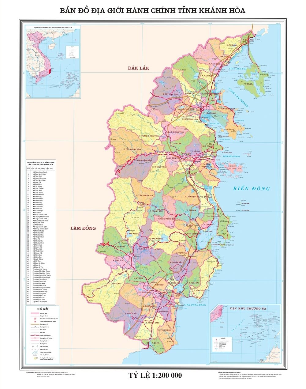 Cập nhật bản đồ miền Trung sau nghị quyết 202/2025/QH15 - VIETNAM LAND